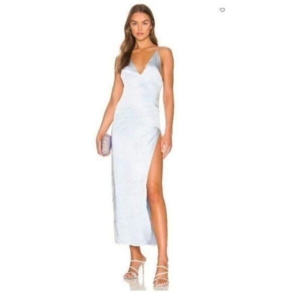 REVOLVE | Dresses | Nwt Revolve More To Come Regina Maxi Dress In Baby ...